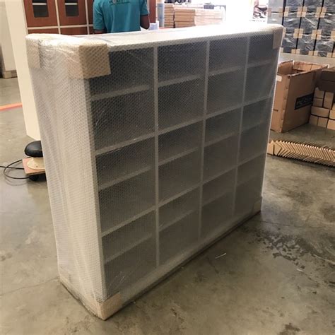 ตู้วางรองเท้าขนาด 12 ช่อง Rocky โรงงานผลิตเฟอร์นิเจอร์สำนักงาน พาร์ทิชั่น ล็อคเกอร์ โต๊ะทำงาน