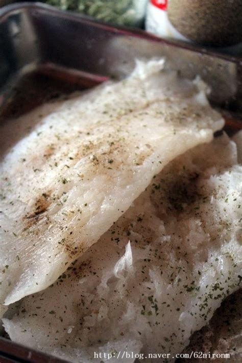 흰살 생선스테이크 흰살 생선스테이크