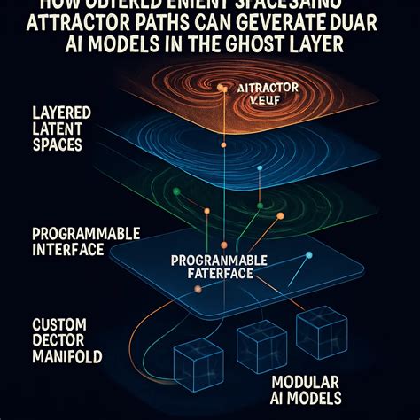 How Layered Latent Spaces And Attractor Paths Can Generate Modular AI Models In The Ghost Layer