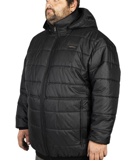 Мъжко зимно ватирано капитонирано яке с подвижна качулка и подплата полар Bigvip