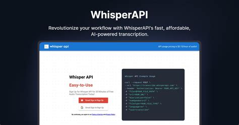Whisperapi The Jo Ai