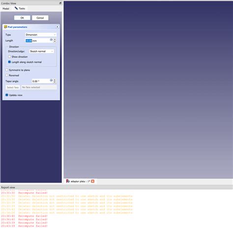 Freecad Recompute Failed Giải Quyết Lỗi Nhanh Chóng Và Hiệu Quả