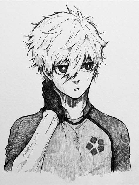 Anime Drawing How To Draw Rin Itoshi Blue Lock Anime Drawings For