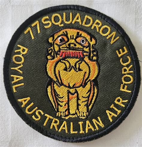 Raaf No 77 Squadron Patch Welcome To Australian Militaria Sales