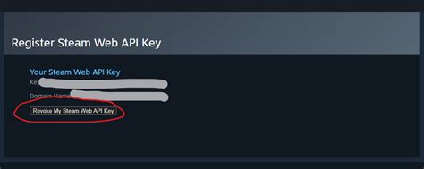 Where Is Steam Api Key How To Get Or Revoke Steam Api Key