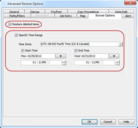 Advanced Restore Linux File System