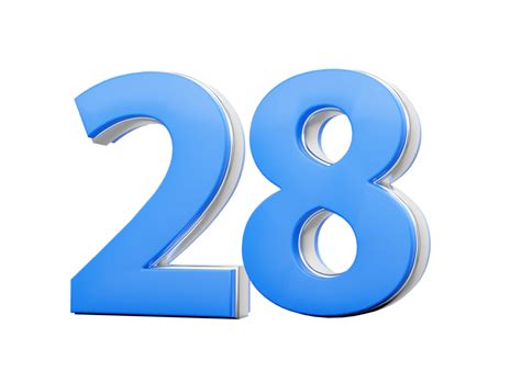 Number 28 Pngs For Free Download