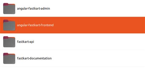 angular frontend fastkart documentation