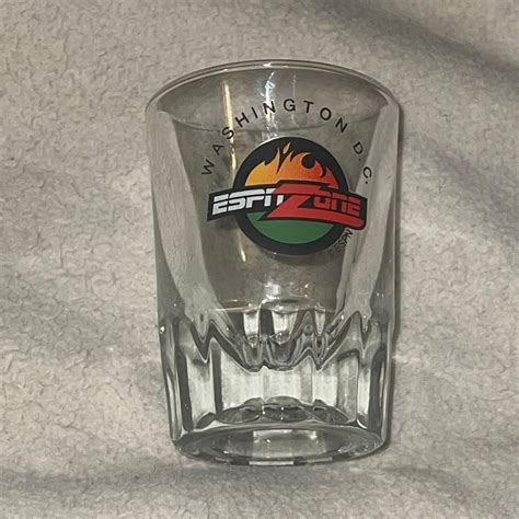 Espn White Shot Glasses Mercari