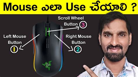 Computer Mouse Tutorial For Beginners How To Use A Computer Mouse