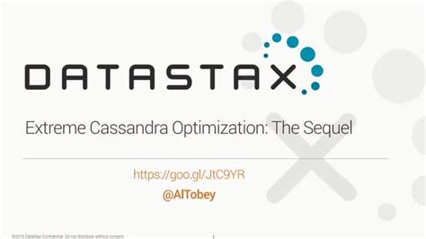 Datastax Extreme Cassandra Optimization The Sequel Pdf