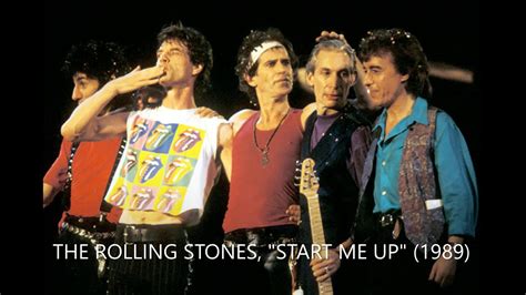 The Rolling Stones Start Me Up Live 1989 Youtube