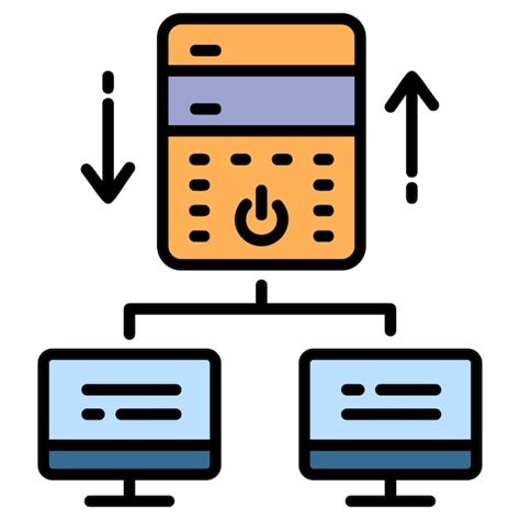 Premium Vector Rdp Or Virtual Computer Desktop Sharing Vector Cloud
