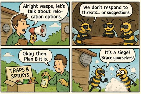 How To Deal With A Wasp Nest Problem