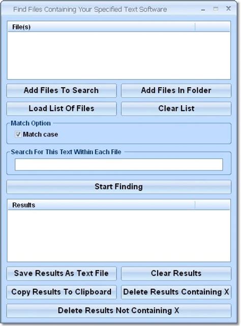 find files containing your specified text скачать на windows бесплатно