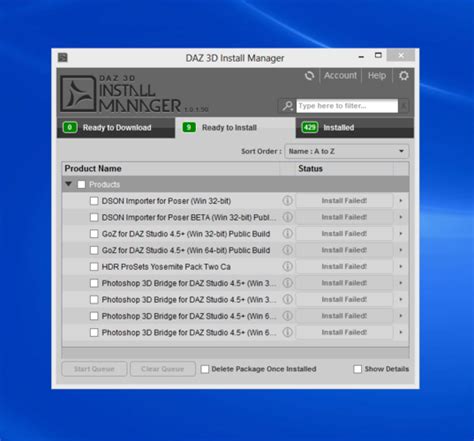 install manager cannot find the required path for photoshop 3d bridge