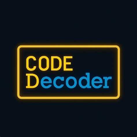 Code Decoder Youtube