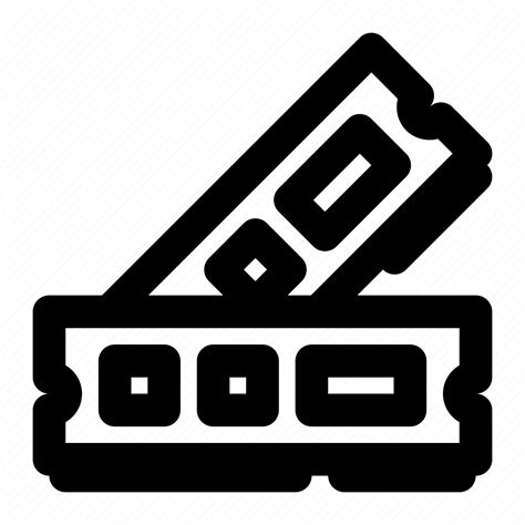 Ram Memory Computer Component Information Technology Icon Download On Iconfinder