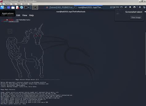 unable to generate backdoor on fatrat using pwnwinds · issue 627