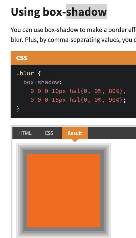css multiple borders
