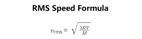 RMS Speed Calculator