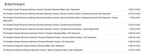 Logos 8 And Hcsb Greek Interlinear Logos Community