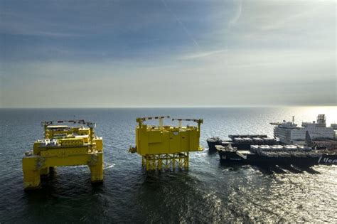 Dolwin Kappa Topside Touches Down Offshore Wind