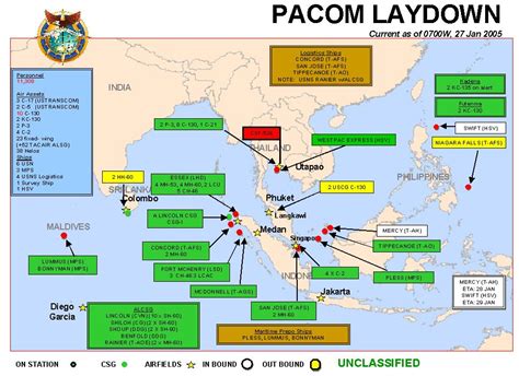 Operation Unified Assistance Maps