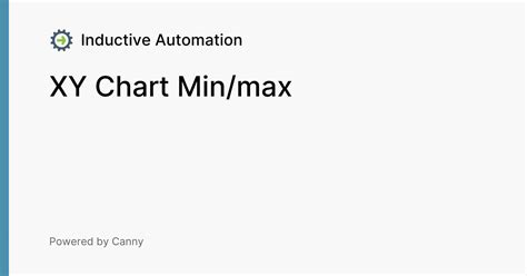 Xy Chart Minmax Voters Inductive Automation