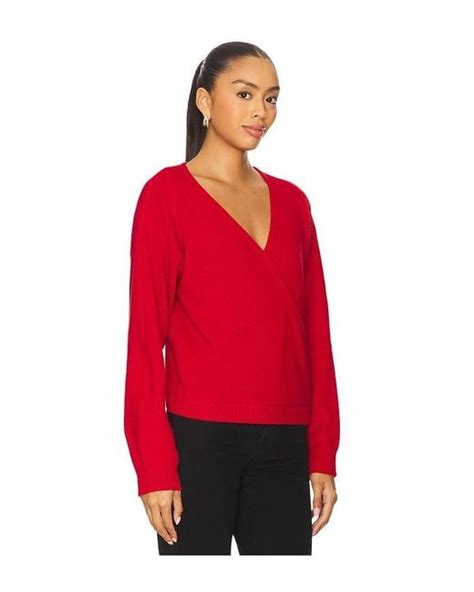 Lna Amira Sweater In Red Lyst Uk