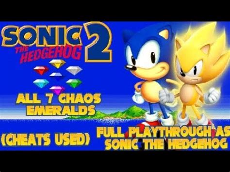 Sonic 2 Chaos Emeralds Cheats Sonic The Hedgehog 2 Cheats Hobh