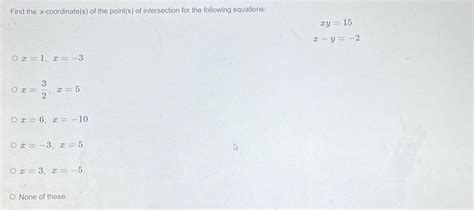 Solved Find The X Coordinate S Of The Point S Of Chegg