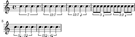 lilypond notation reference 1 2 1 writing rhythms