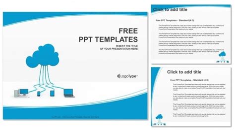 Cloud Computing Powerpoint Templates