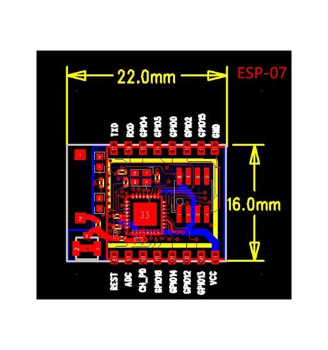 Esp8266 Esp 07 Module Wi Fi Esp8266 ขาย Arduino อุปกรณ์ Arduino