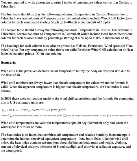 Solved You Are Required To Write A Program To Print 2 Tables