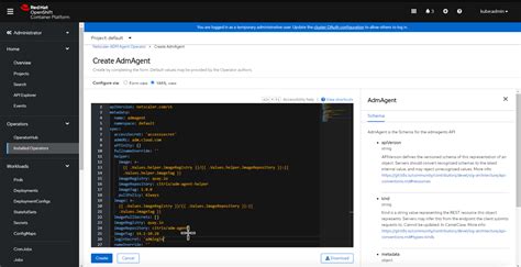 install a netscaler agent operator using the openshift console