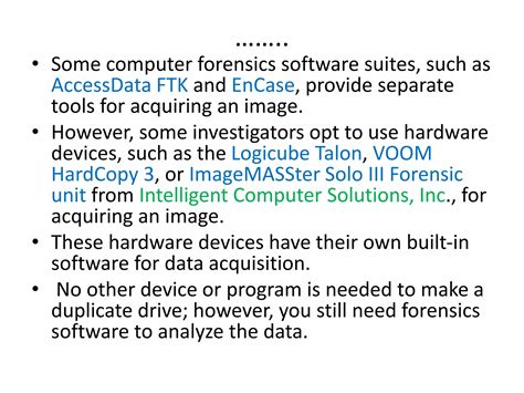 Computer Forensic Tools Hardware And Software Tools Pptx