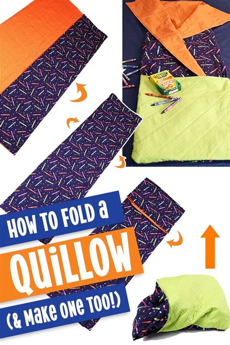 How To Sew A Quillow Step By Step Tutorial Quillows Pattern Free
