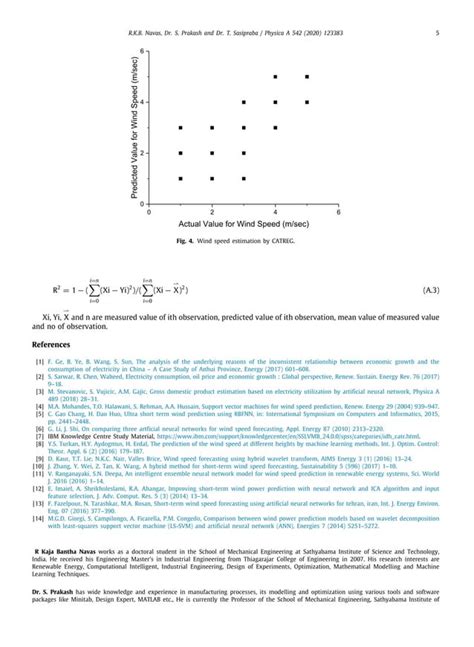 artificial neural network based computing model for wind speed
