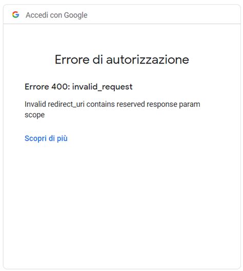 Error With Google OAuth APIs Bubble Forum