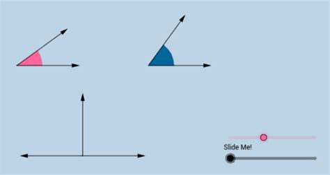 Complementary Angles Geogebra