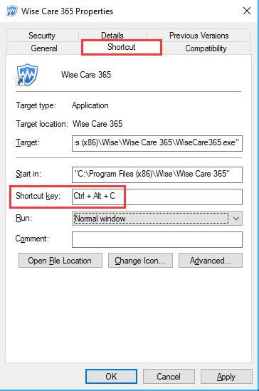 How To Assign Keyboard Shortcut To Launch App In Windows
