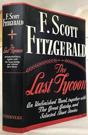 The Last Tycoon By Fitzgerald F Scott Fine Hardcover 1941 1st