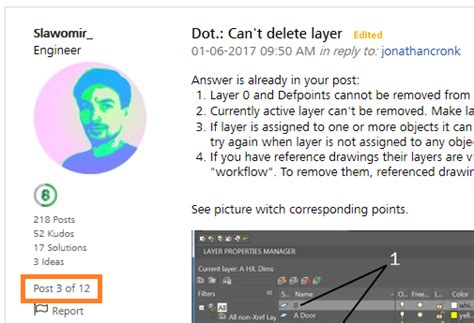 Solved Cant Delete Layer Autodesk Community