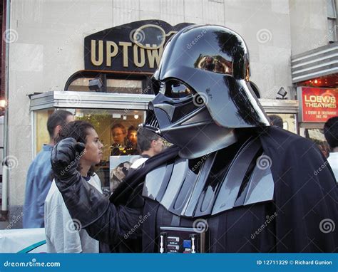 Darth Vader Editorial Stock Image Image Of Darth Uptown 12711329