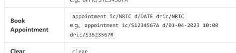invalid example for book appointment · issue 22 · zxun2 pe · github