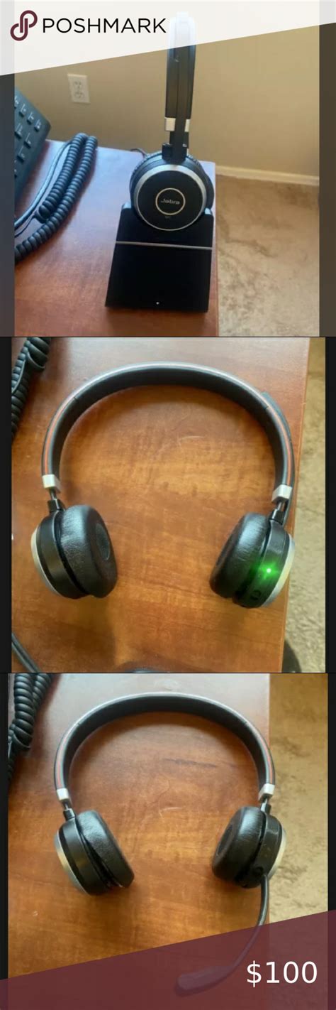 Jabra Evolve Uc Stereo And Charging Stand Usb A Evolve Stereo Charging