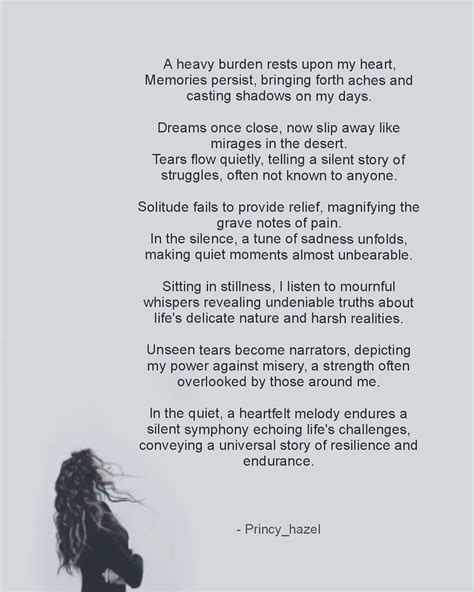 Sad Poetry In English About Life