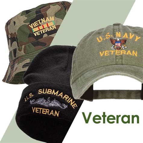 Customize Your Veteran Hats And Caps With Army Navy Air Force